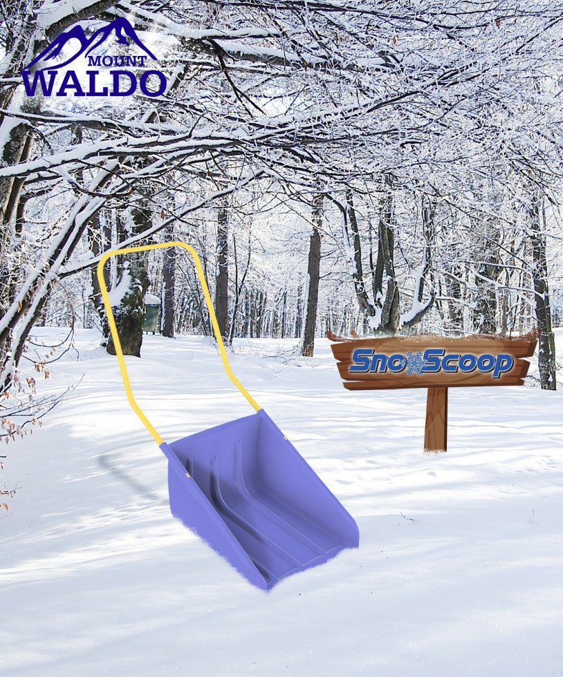 Snow Shovels, Snow Pushers, Snow Scoops from Maine | Mt Waldo